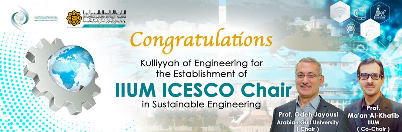 Prof. Maan appointed as co-Chair for IIUM ICESCO Chair | Department of ...