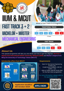 Department of Mechanical and Aerospace Engineering, IIUM – Advancing ...